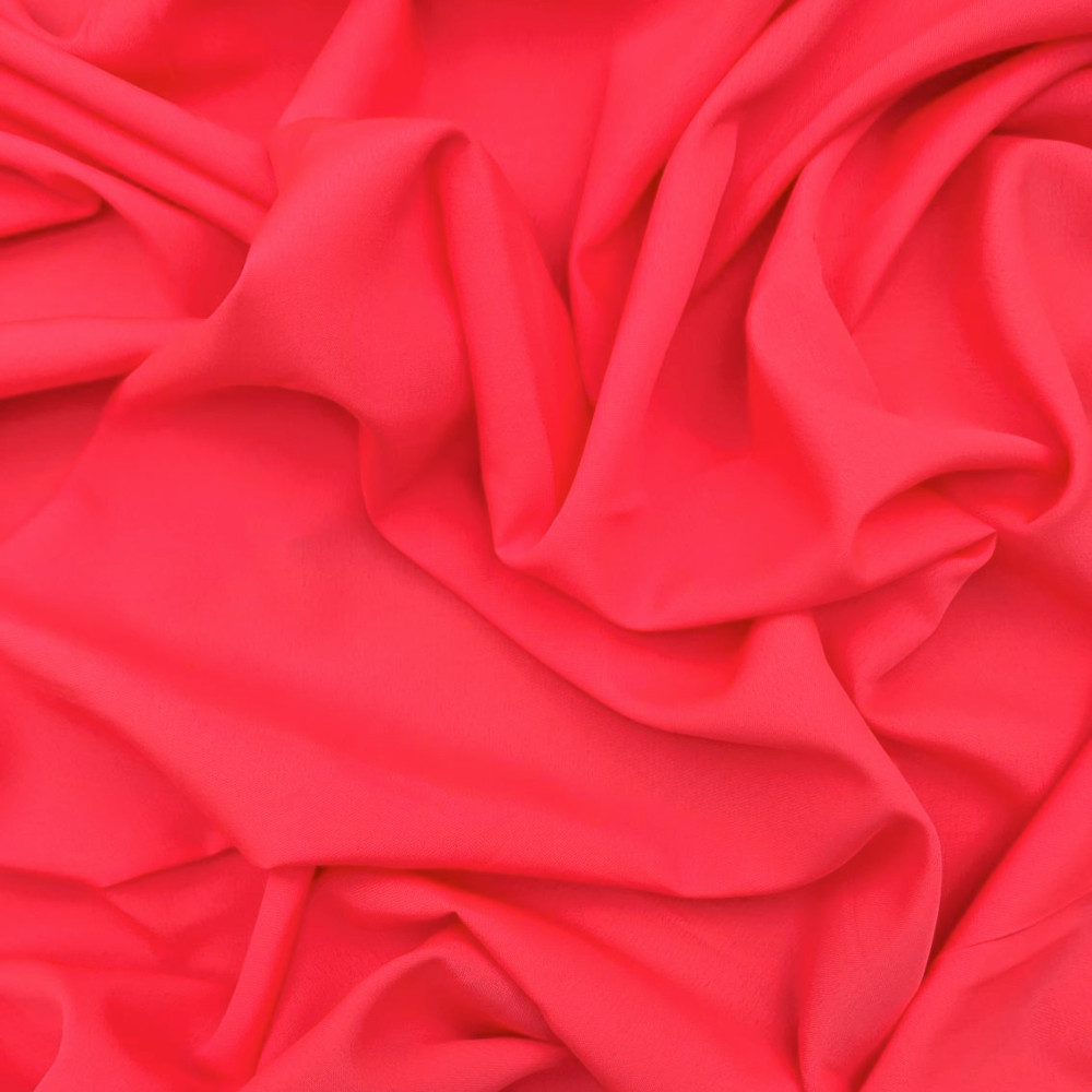 Neon Pink Fluorescent Polyester Fabric